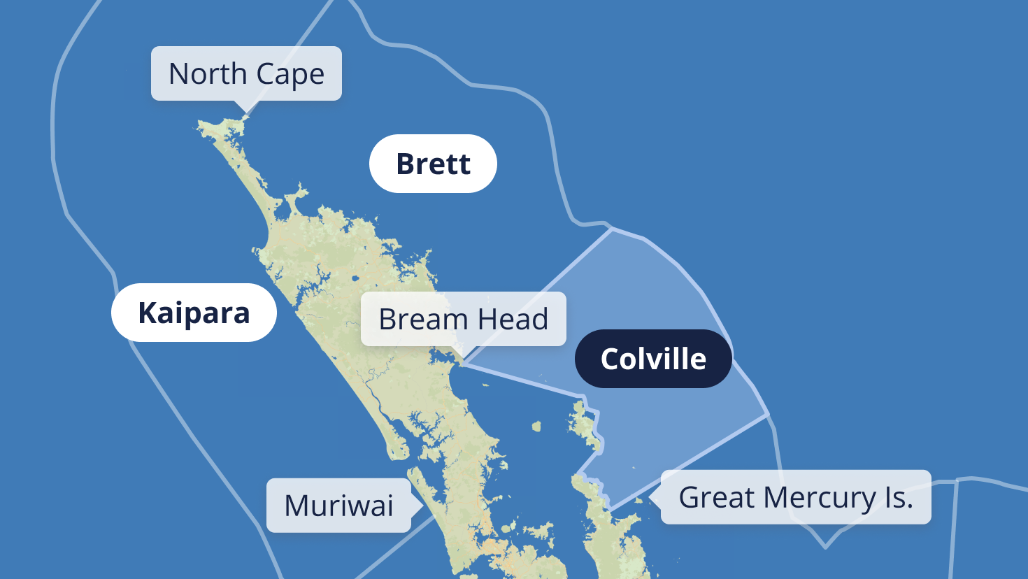 Colville Coastal Marine Weather Forecast - MetService New Zealand